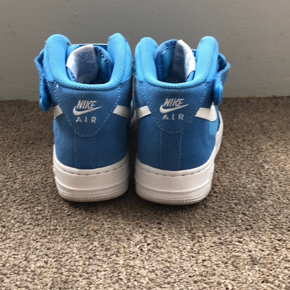 Nike | Shoes | University Blue Nike Air Force Mid | Poshmark